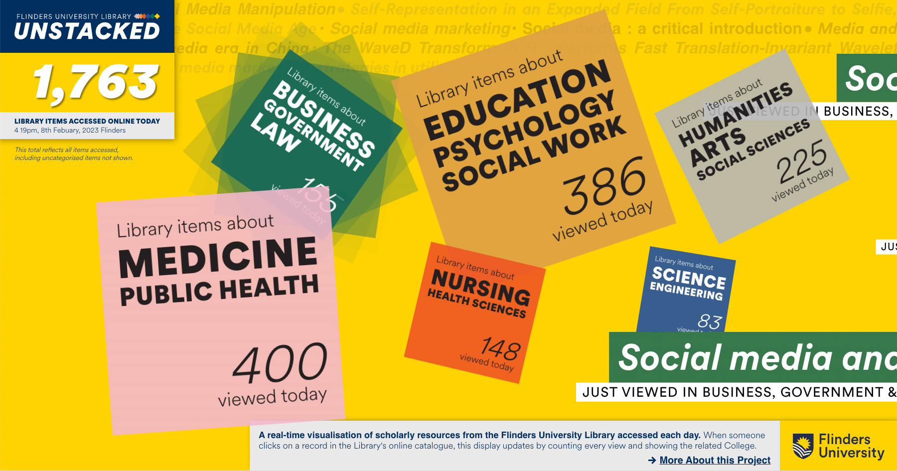 Flinders University Library Unstacked